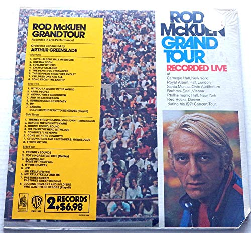 Rod McKuen, Rod McKuen, Rod McKuen - Rod McKuen Grand Tour (2bb22b ...