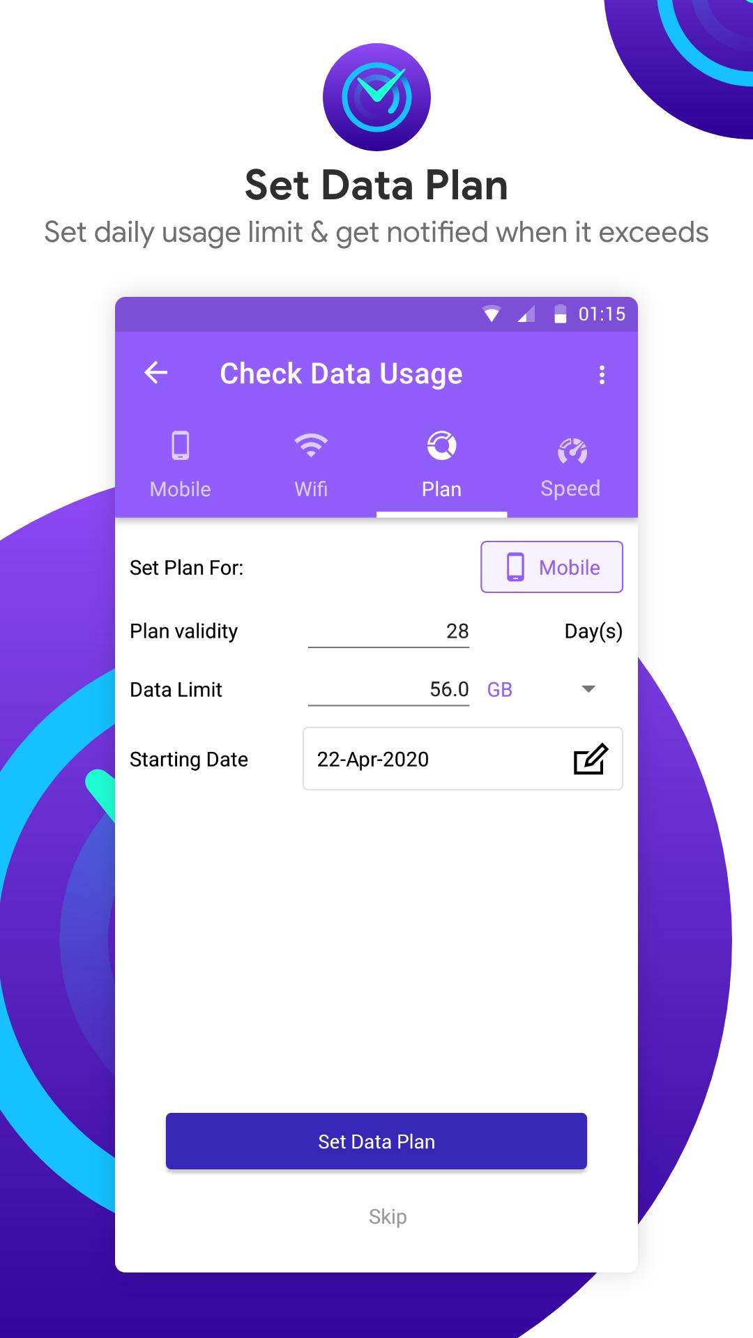 Check Data Usage Monitor Internet Data Usage App On Amazon Appstore