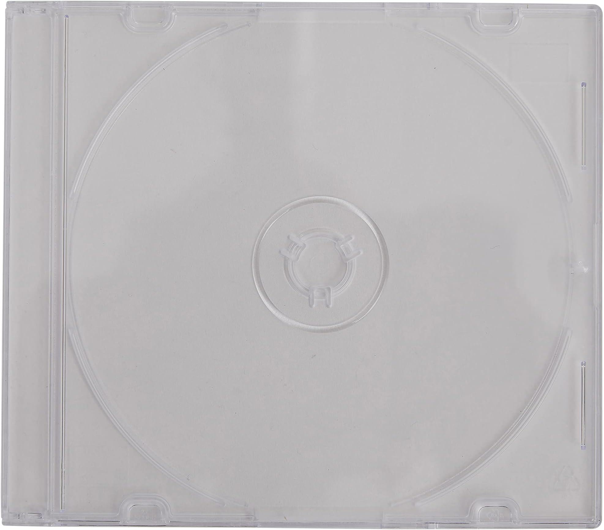 100 x Single Clear CD DVD Blu Ray Disc Jewel Cases 10.4mm CD Cases for ...