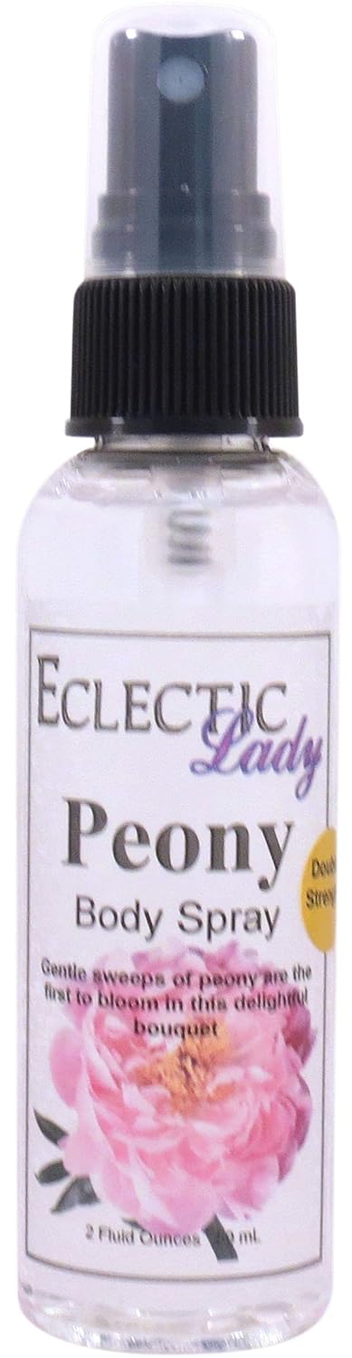 Amazon.com : Eclectic Lady Peony Body Spray, Double Strength, 2 ounces ...