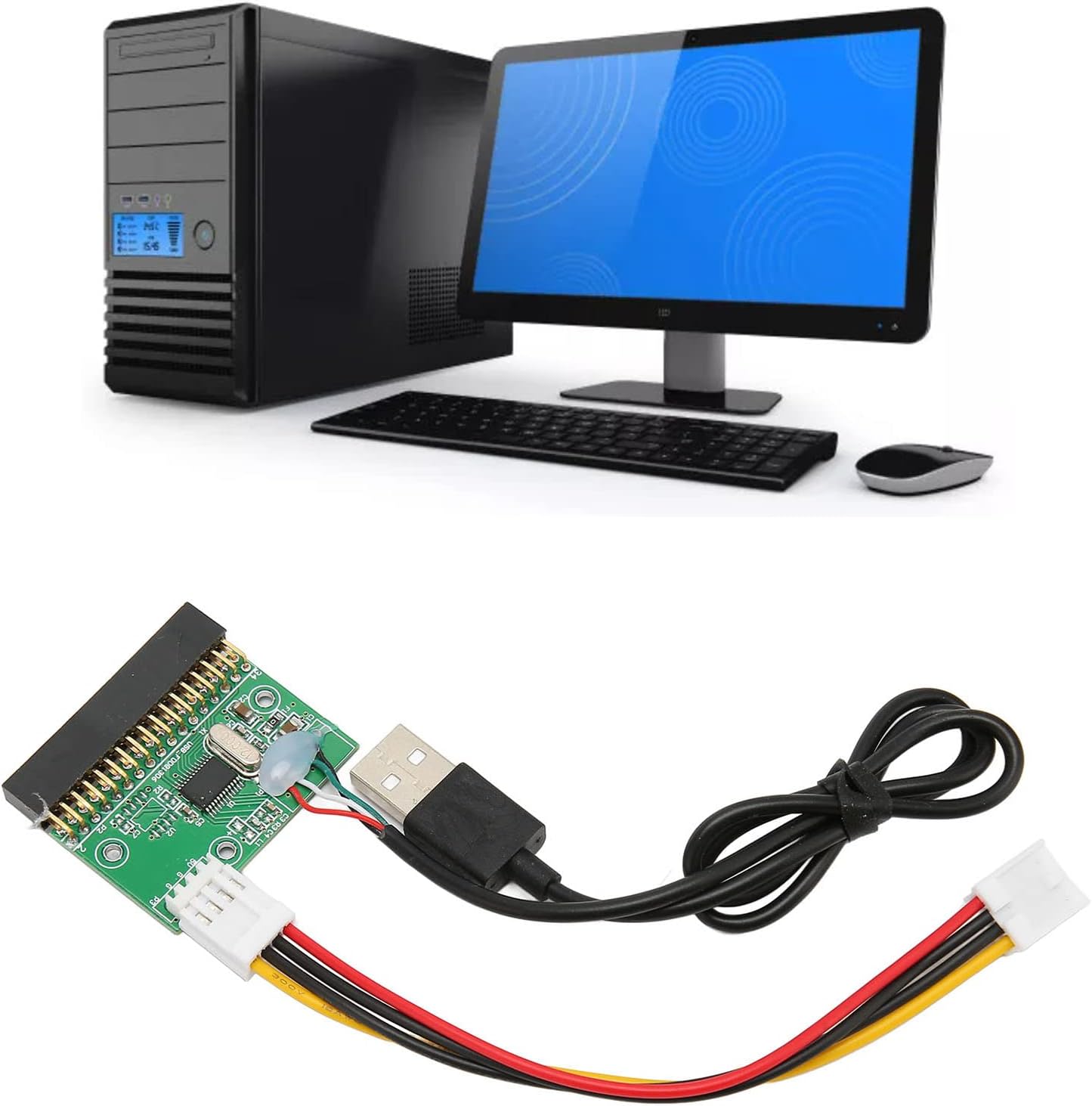 Amazon.com: 1.44MB 3.5in Floppy Drive Connector, Floppy Drive Adapter ...