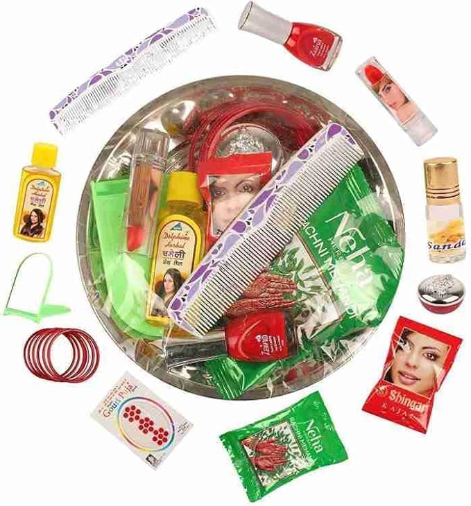 Poojnam Durga Puja Samagri Kit : Complete Set of 28 Essentials for ...