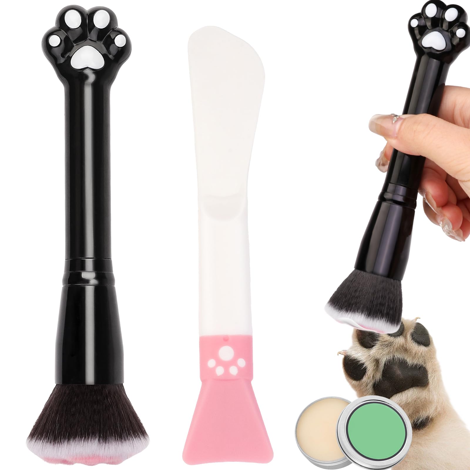 Amazon.com: Dog Paw Balm Brush & Silicone Applicator for Apply Dog Paw ...