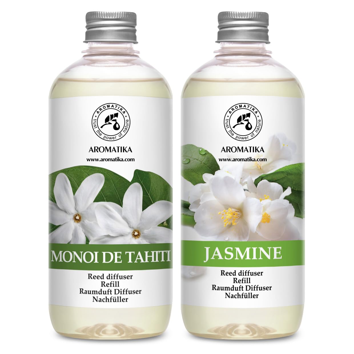 Amazon.com: Reed Diffuser Refill Monoi de Tahiti and Jasmine Reed ...