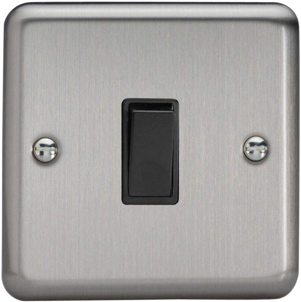 Varilight - 1G Intermediate Switch Matt Chrome - XS7B : Amazon.co.uk ...
