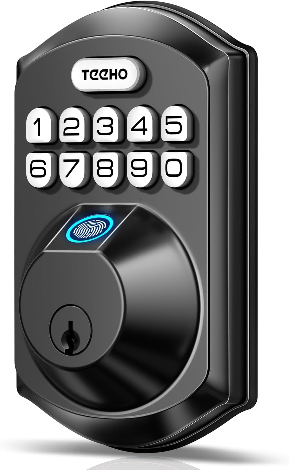 Smart Door Handle Lock with Keypad: Yamiry Fingerprint Smart Knob - Keyless Entry Digital Lock ...