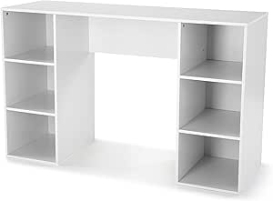 Amazon.com: HeduSa 6 Cube Storage Computer Desk Office Furniture ...