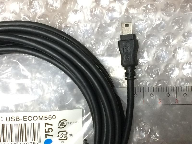 Amazon.co.jp: Elecom USB 2.0 Cable, USB-ECOEA30, blk : Computers