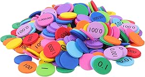 Amazon.co.jp: STOBOK 160 PCS Digital Wafer Learning Toys Portable ...