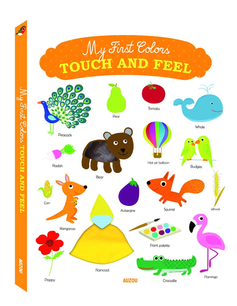 Colours (My First Touch and Feel) (Touch-and-Feel Books) : Auzou ...