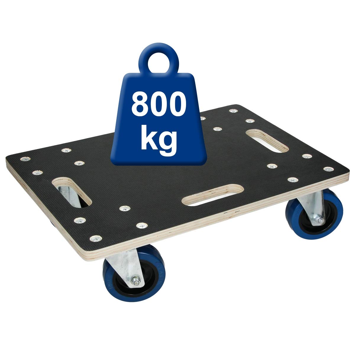 ECD Germany Wheeled Furniture Hand Dolly Trolley Platform Transport Aid ...