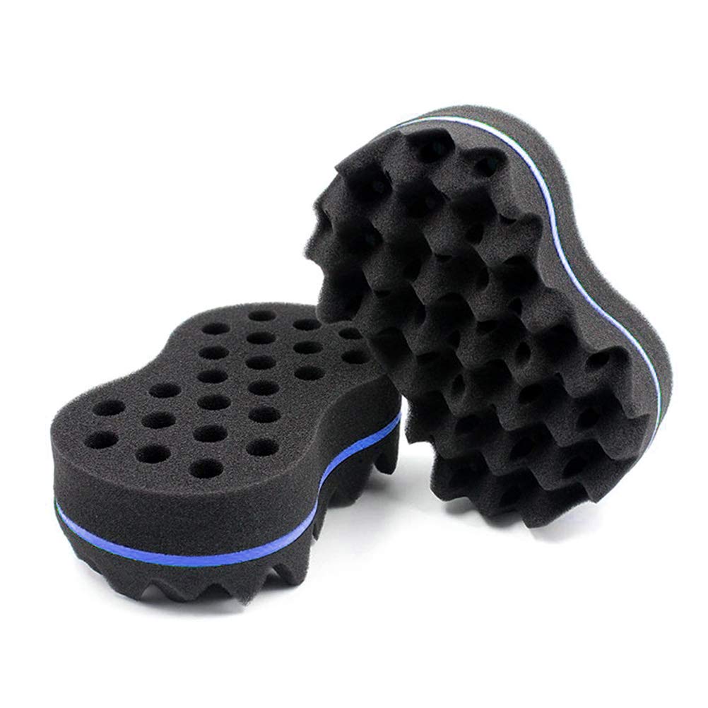 Amazon.com : 2Pcs Hair Twist Sponge Brush,Dread Dreading Wave Twisting ...
