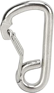 Amazon.com: Spring Snap Hook Carabiner, 316 Stainless Steel Carabiner ...