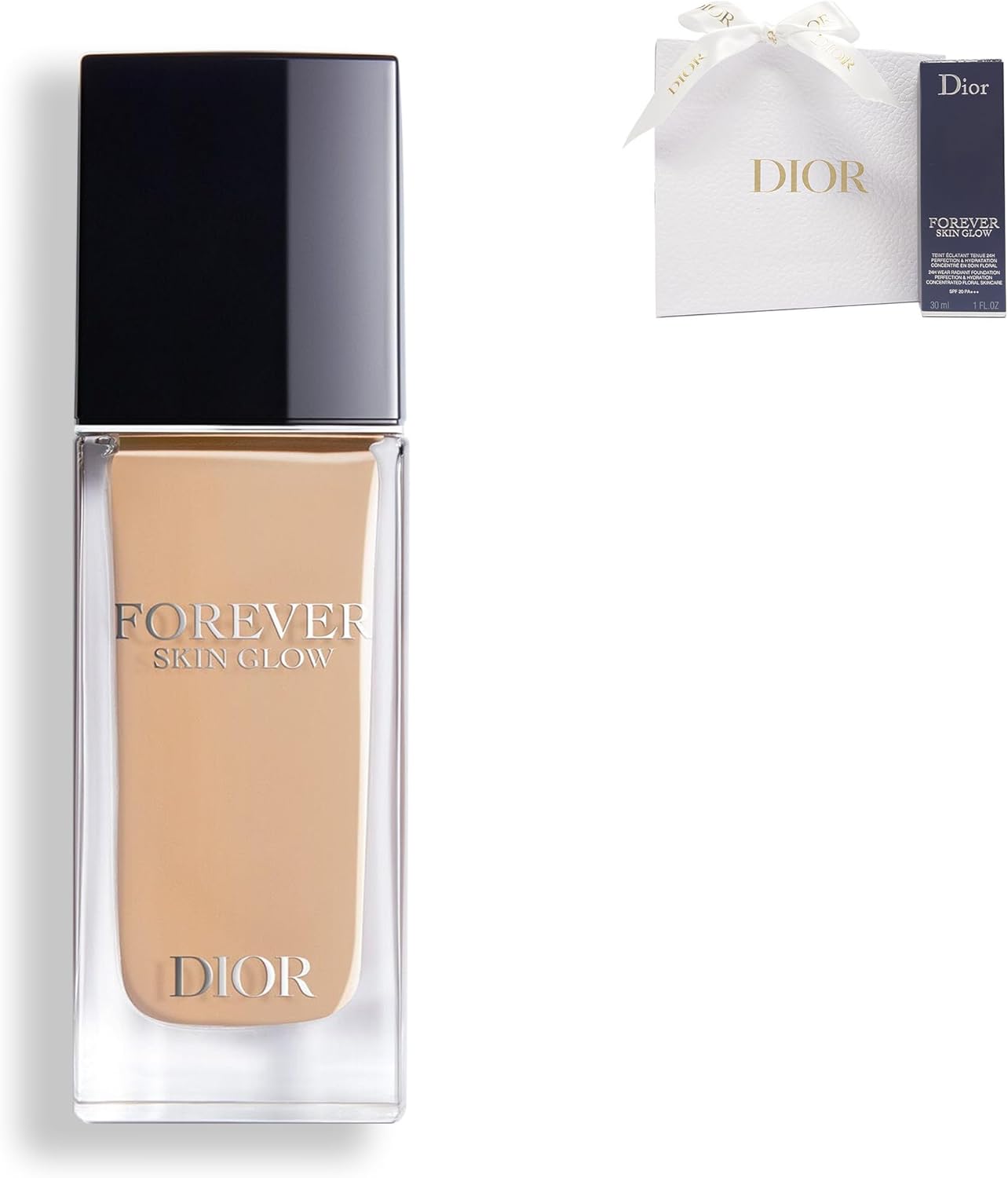 Amazon | 【国内正規品】DIOR ディオールスキン フォーエヴァー フルイド グロウ (SPF20/PA+++) #2N ニュートラル 30ml リキッド ファンデーション 化粧品 ...