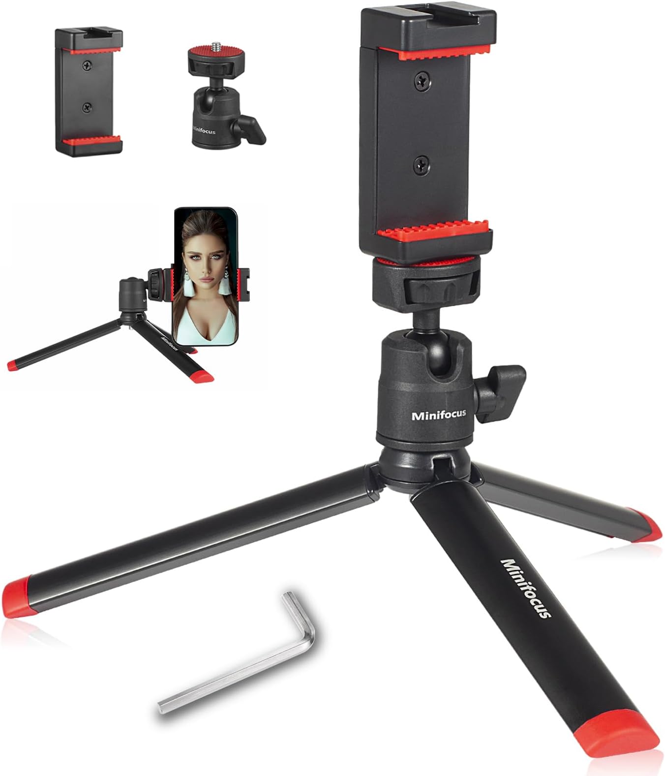 Amazon.com: UURIG TP05 Extendable Mini Camera Tripod, Portable Selfie ...