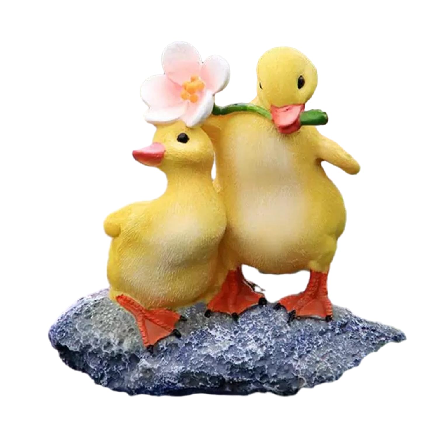 Amazon.com: HDKXBEJ Ducks Statue Duckling Outdoor Garden Set of Two ...