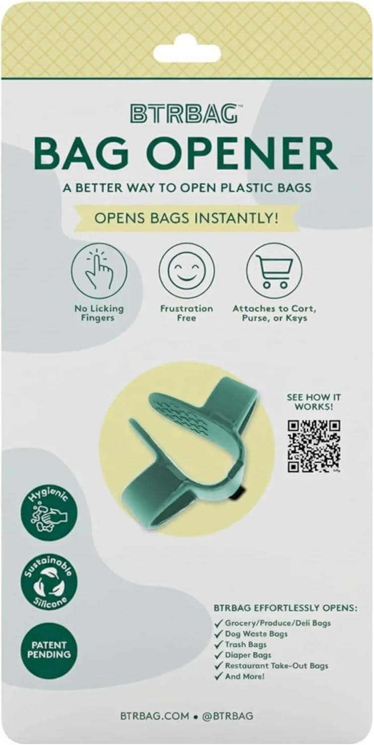 Amazon.com: BTRBAG Dog Poop Bag Opener Device. Silicone Finger Grips ...