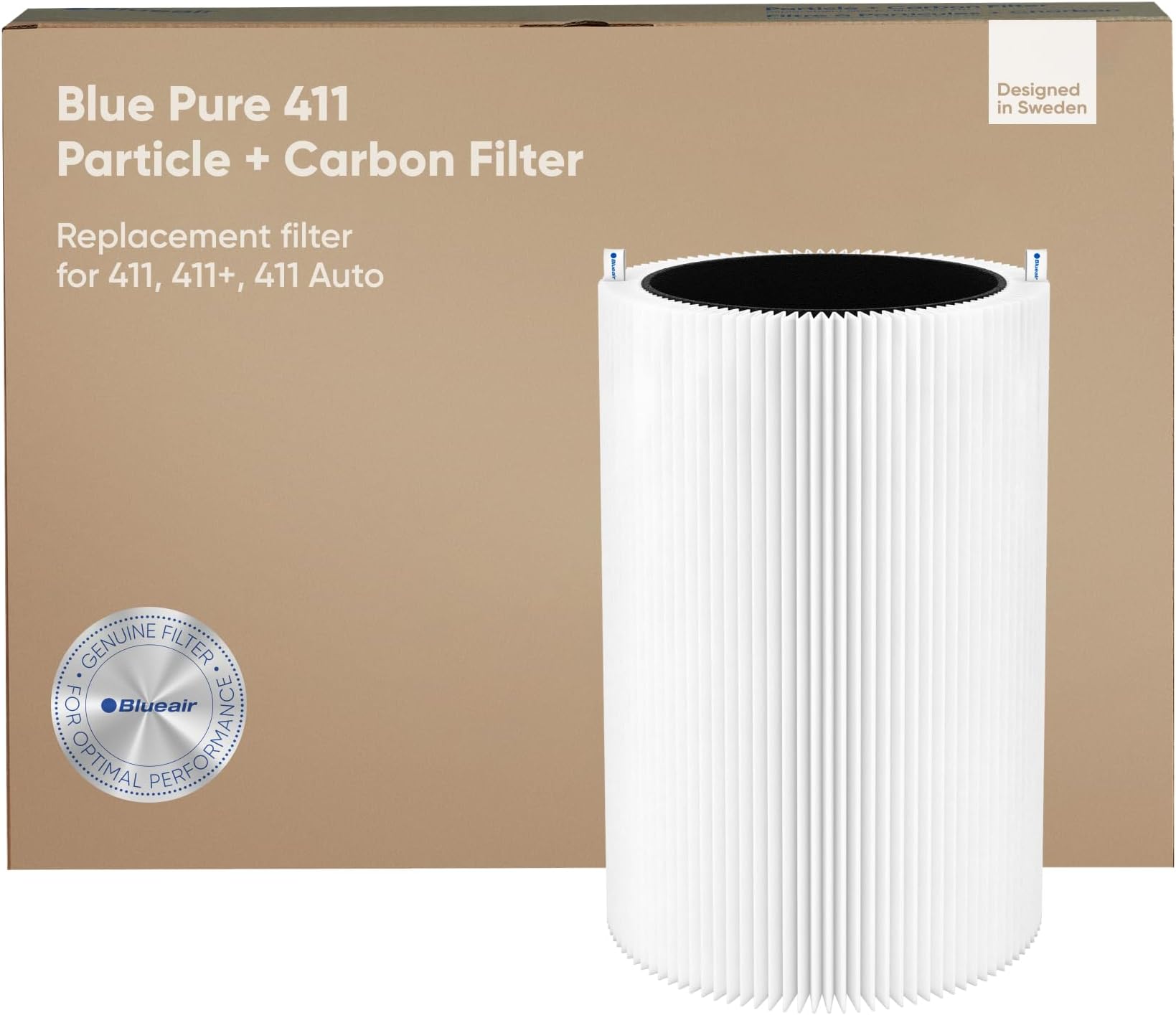 Amazon.com: BLUEAIR Blue Pure 211i Max Genuine Replacement Filter, Blue ...