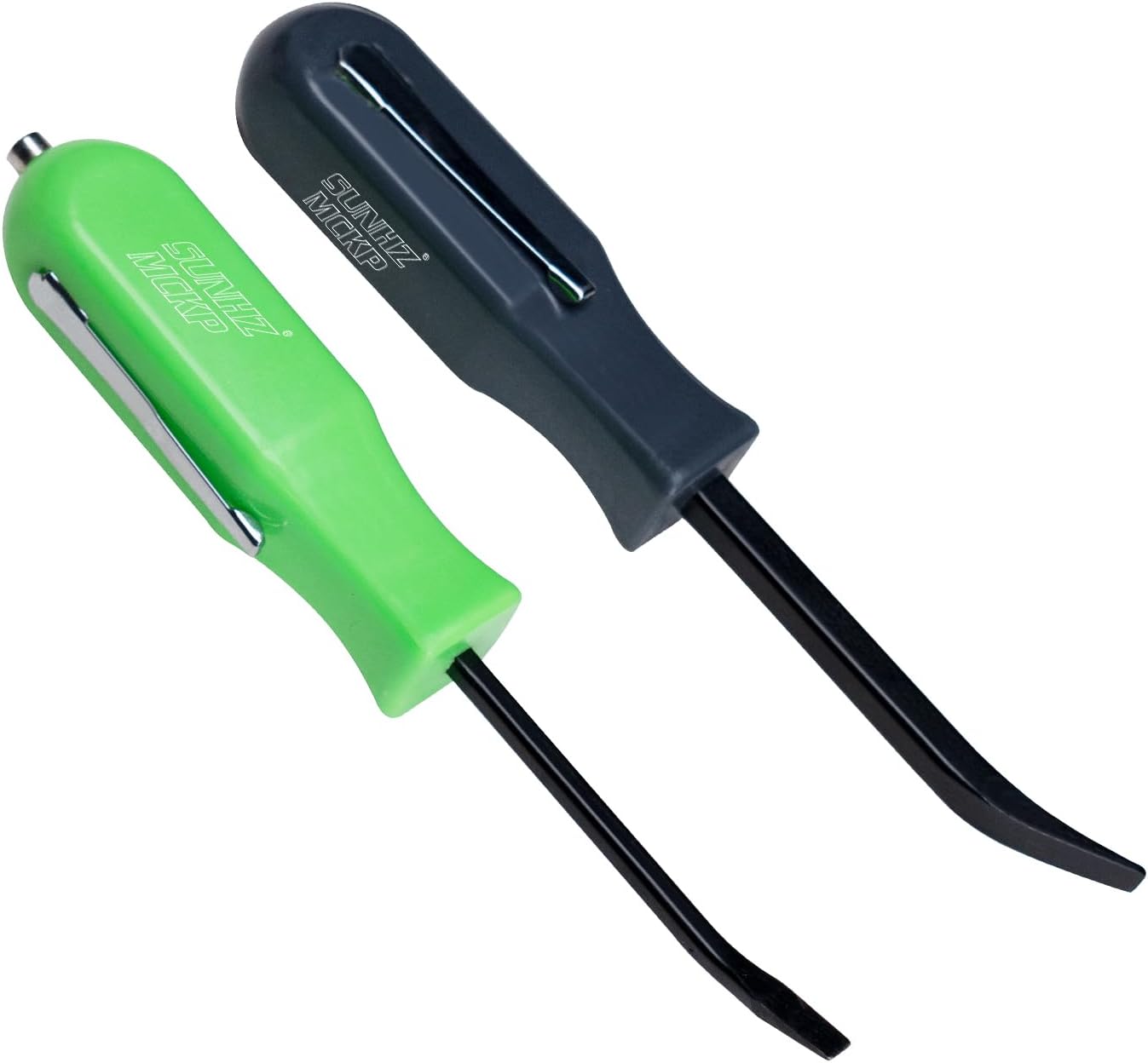 6 Pieces Mini Pocket Pry Bar Green Pocket Pry Bar with Clip Mini Pry ...