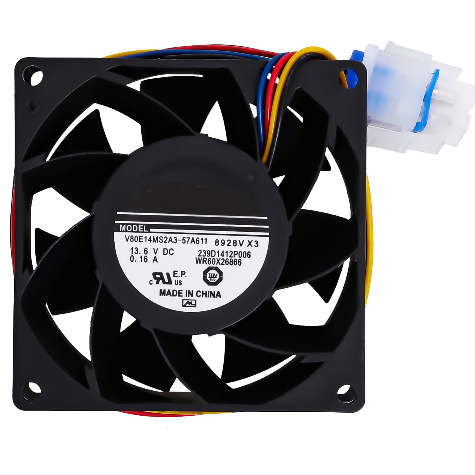 Amazon.com: Swess 2024 Upgraded WR60X26866 Refrigerator Evaporator Fan ...