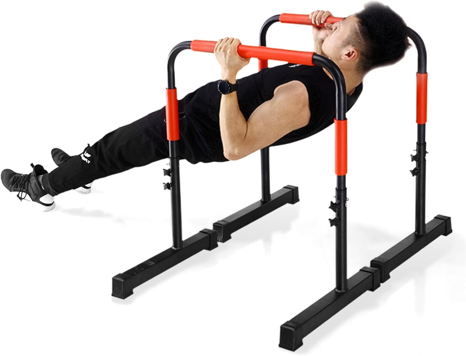 Amazon.com: GGZONE Dip Bar, Adjustable Dip Stand Station for Home ...