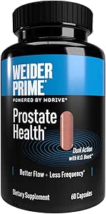 Amazon.com: Weider Prime Prostate Health for Men, Dual Action with N.O ...