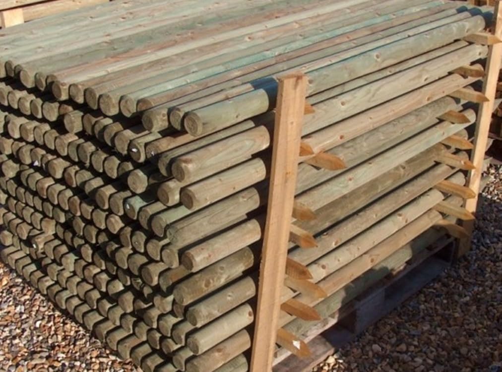 Farm and Garden 10 X 1.2m (4ft) tall x 50mm diam. 15 year guaranteed ...