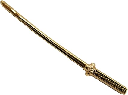 Amazon.com: Katana 3D Enamel Pin - Samurai Sword Pin: Clothing, Shoes ...
