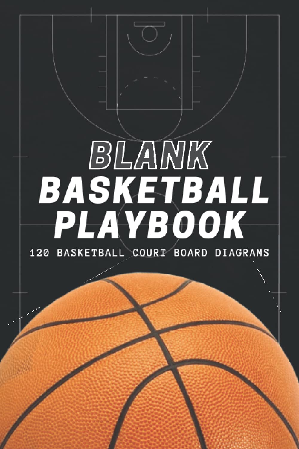 Blank Basketball Playbook 120 Basketball Court Board Diagrams To Draw ...