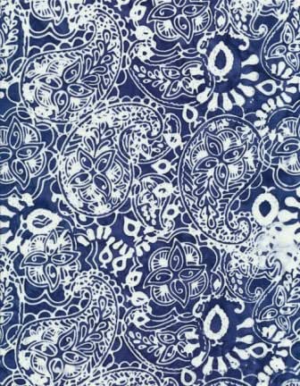 Amazon.com: Quilting Fabric Blue Moon Tonga Batik