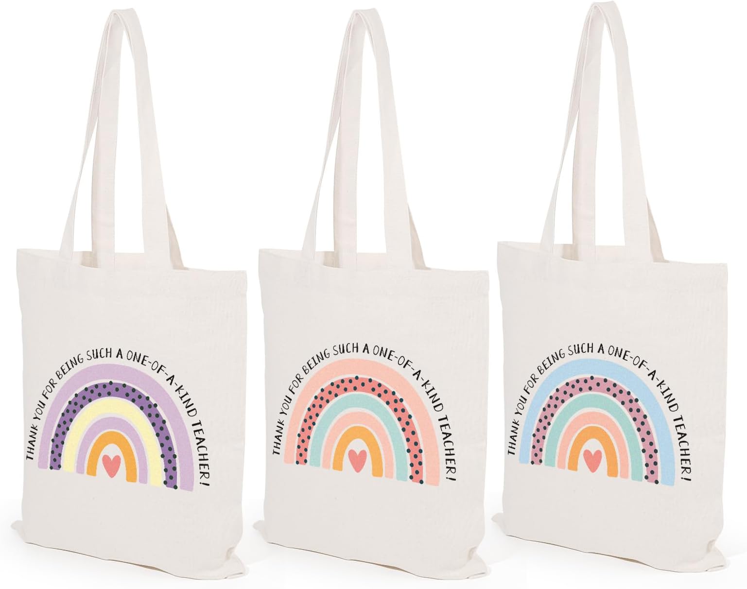 Amazon.com: TYL&TYS 3pcs Teacher Appreciation Gifts Teacher Bags for ...