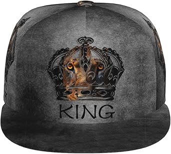 King Cap Cool Baseball Hats Mens Sun Hat Adjustable King Baseball Cap ...