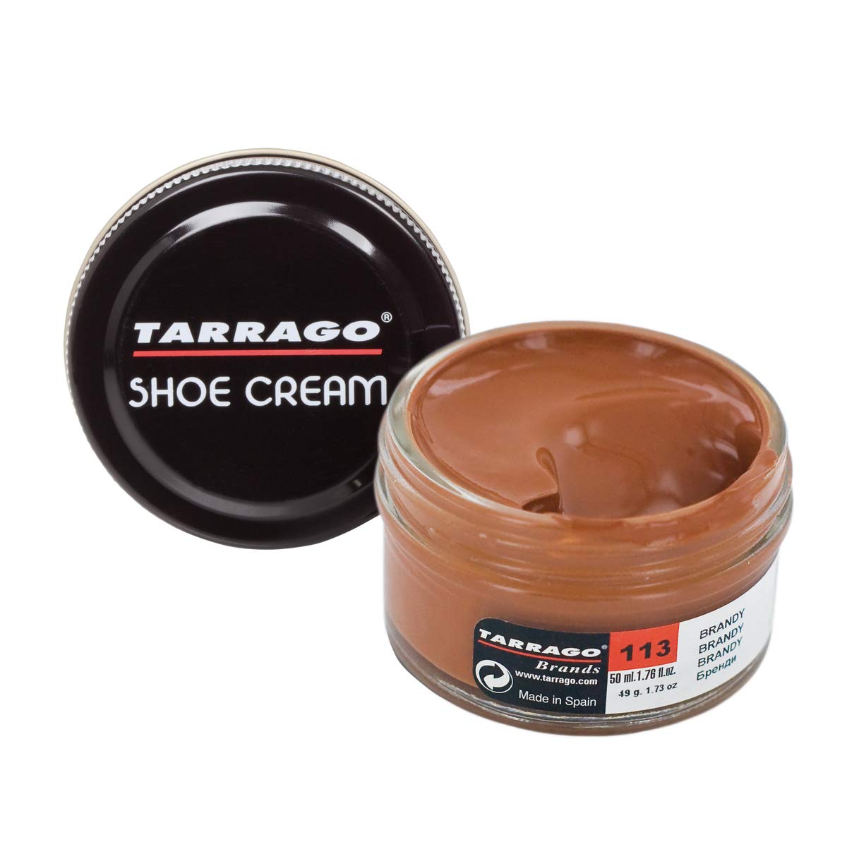 Buy Tarrago Shoe Cream Professional Shoe Polish for Leather Boots ...