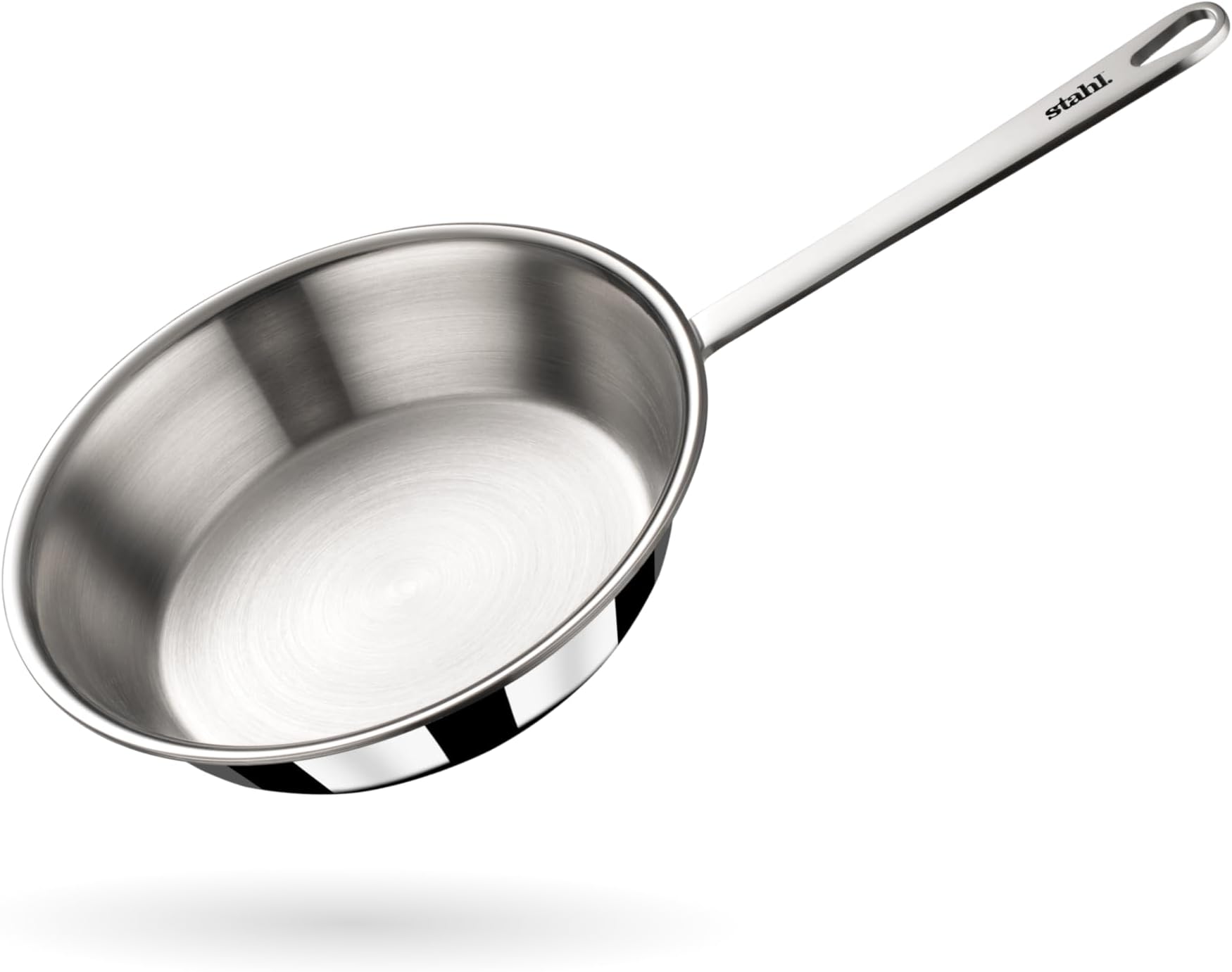 Buy Stahl Artisan Triply Stainless Steel Mikro Frypan, Mini Frying Pan ...