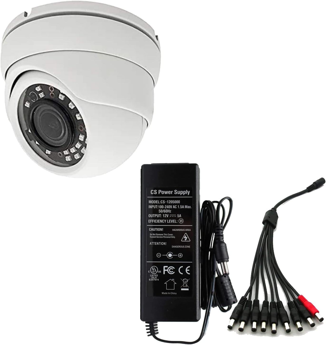 Amazon.com : Real HD 1080P Dome Outdoor Security Camera (Quadbrid 4-in1 ...