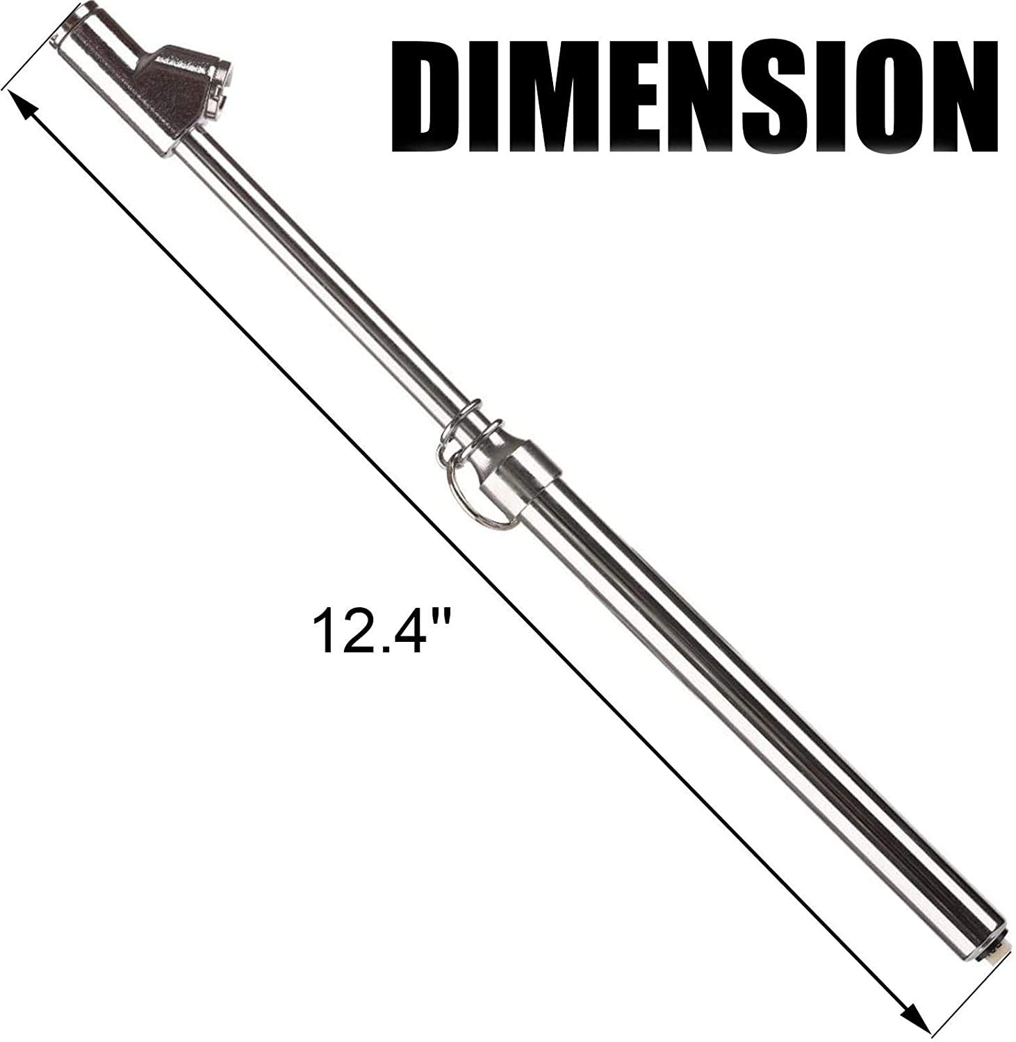 Snapklik.com : CZC AUTO Tire Pressure Gauge Heavy Duty Straight-on Foot ...