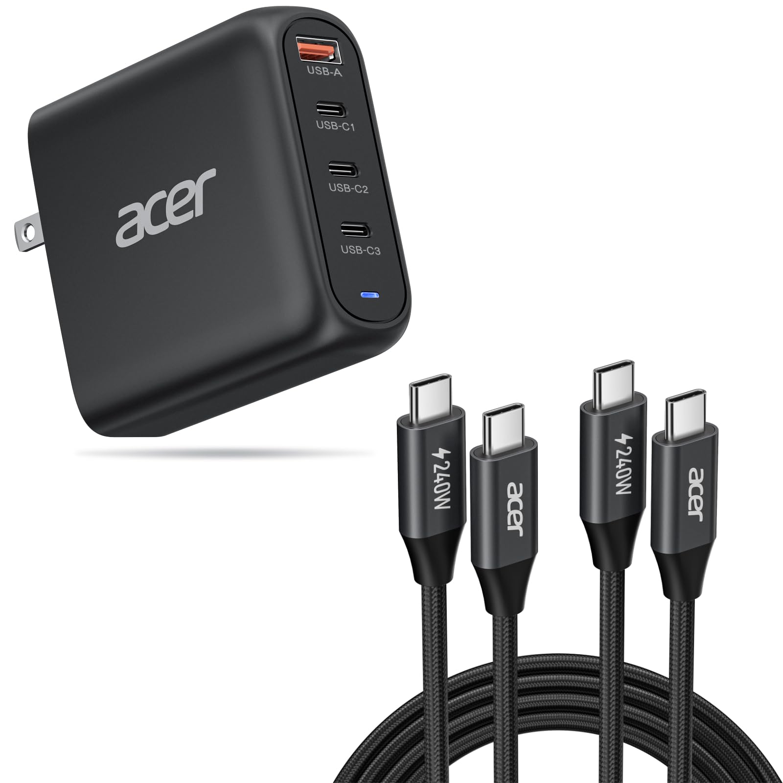 Amazon.com: acer 240W USBC Cable Bundle with 100W Charger : Electronics