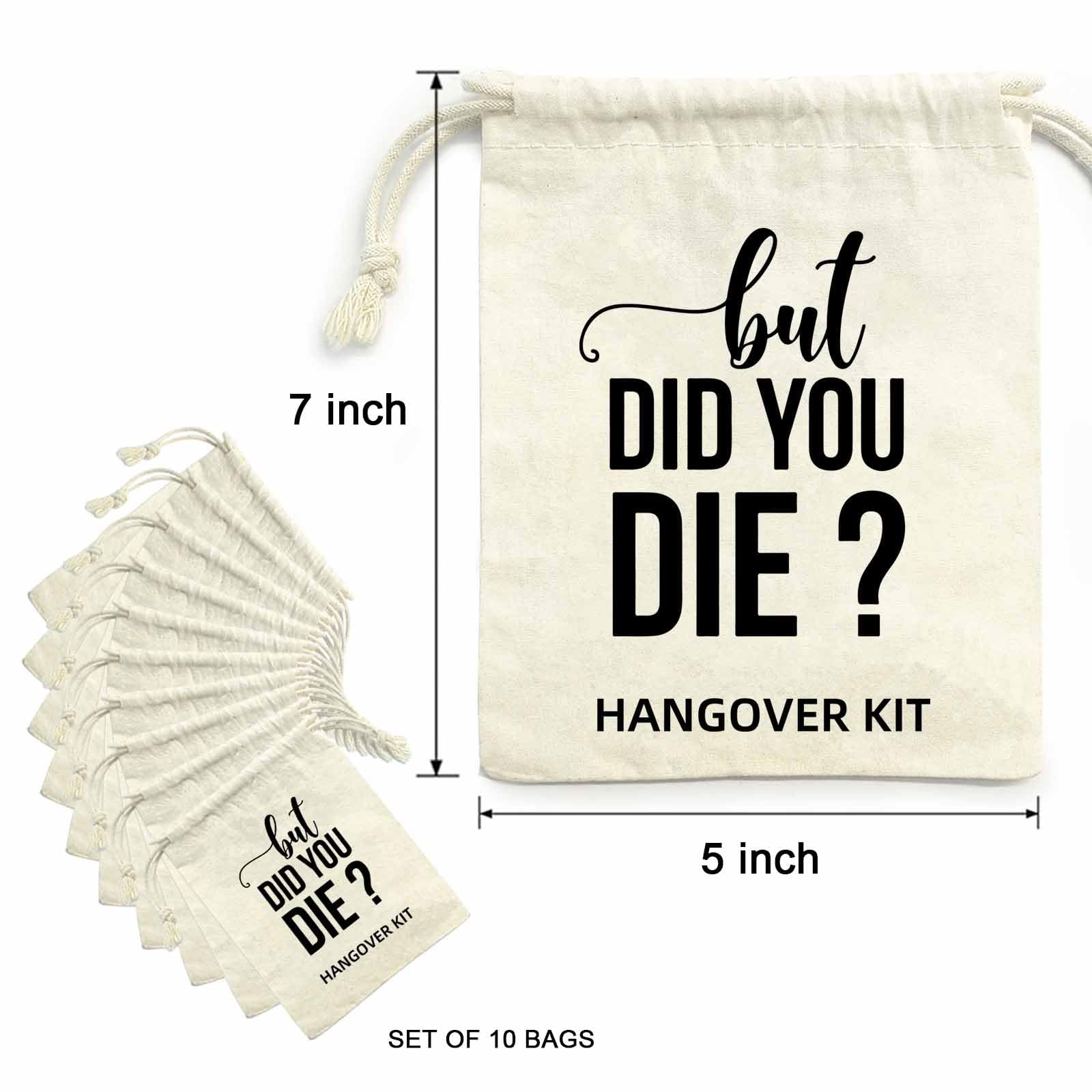 Hangover Kit Bags 60 Pcs Natural Muslin Drawstring Bags For Cooking ...