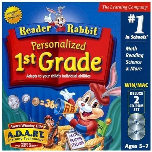 Reader Rabbit Personalized 1st Grade Deluxe : Amazon.ca: Software