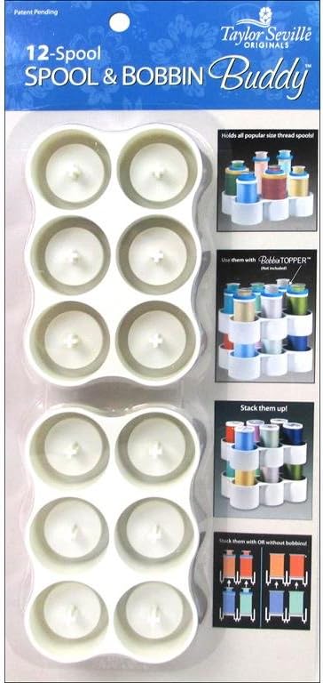 Amazon.com: Taylor Seville Spool Buddy Bobbin Storage, Multicolour
