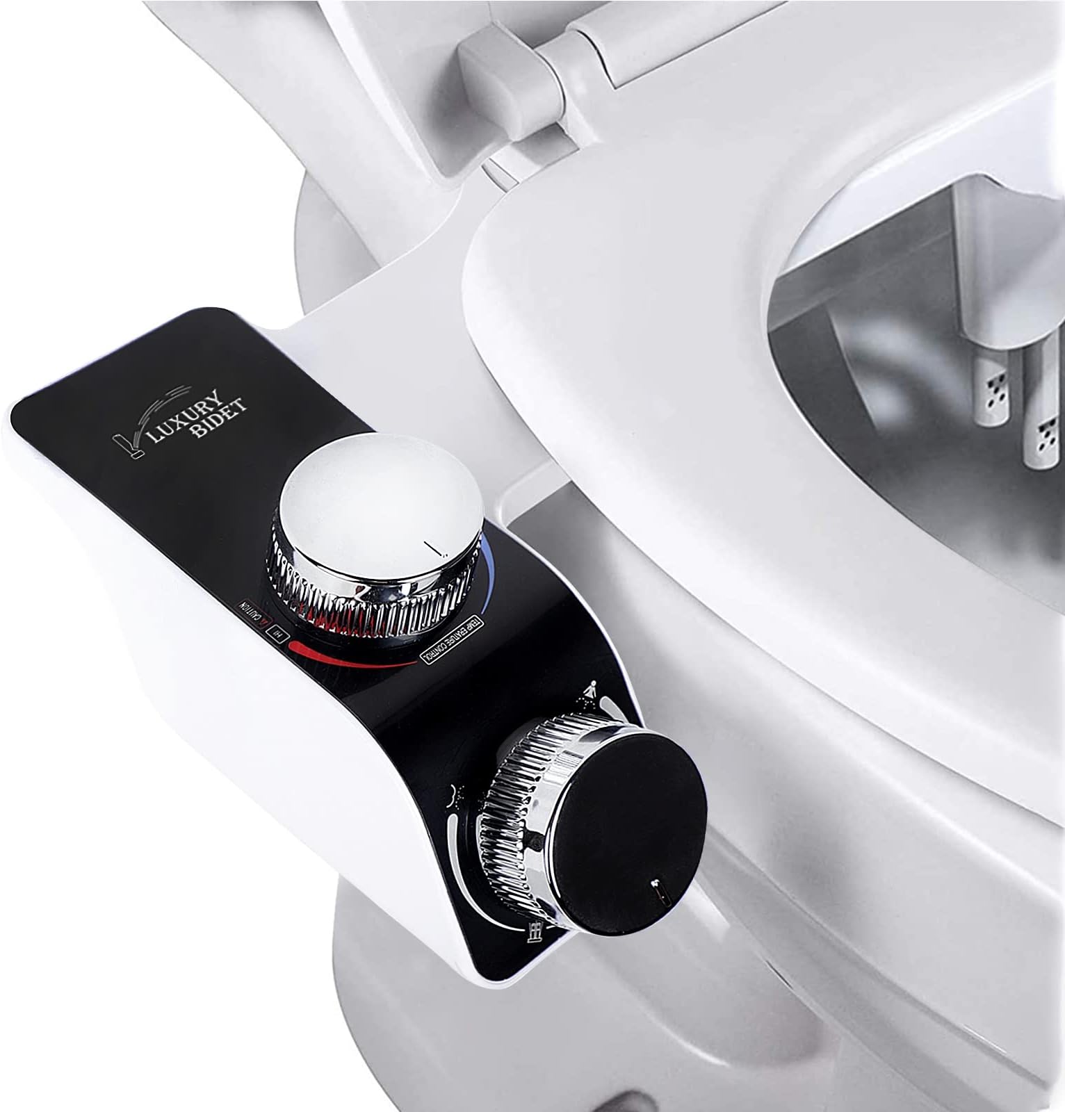 KDMLR Bidet Attachment for Toilet Seat, Non-Electric Bidet Hot and Cold ...