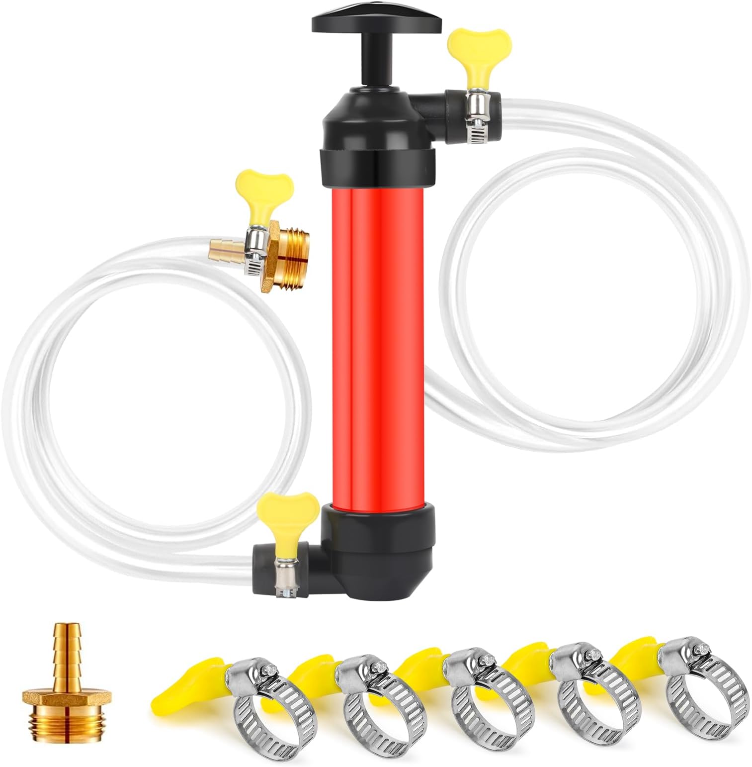 Amazon.com: SVECPOYP Antifreeze Siphon Hand Pump Kit - Fuel & Water ...