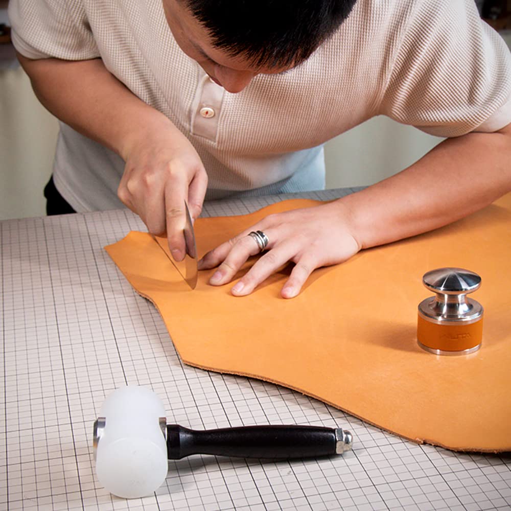 Snapklik.com : WUTA Leather Cutting Knife Ultra Sharp Round Head Craft ...