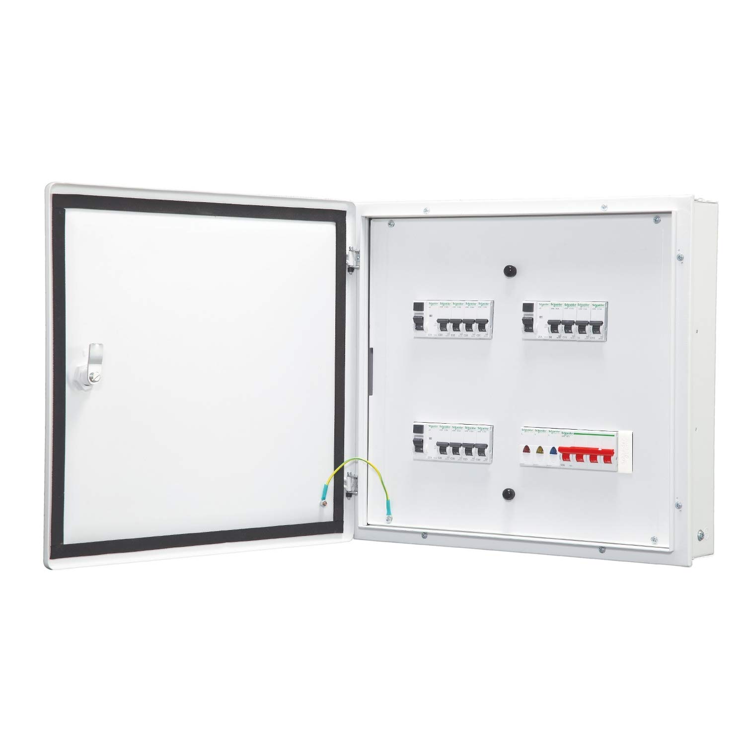 Schneider Acti 9 - TPN DB - Double Door Metal - IP43-12 Ways A9HTND12 ...