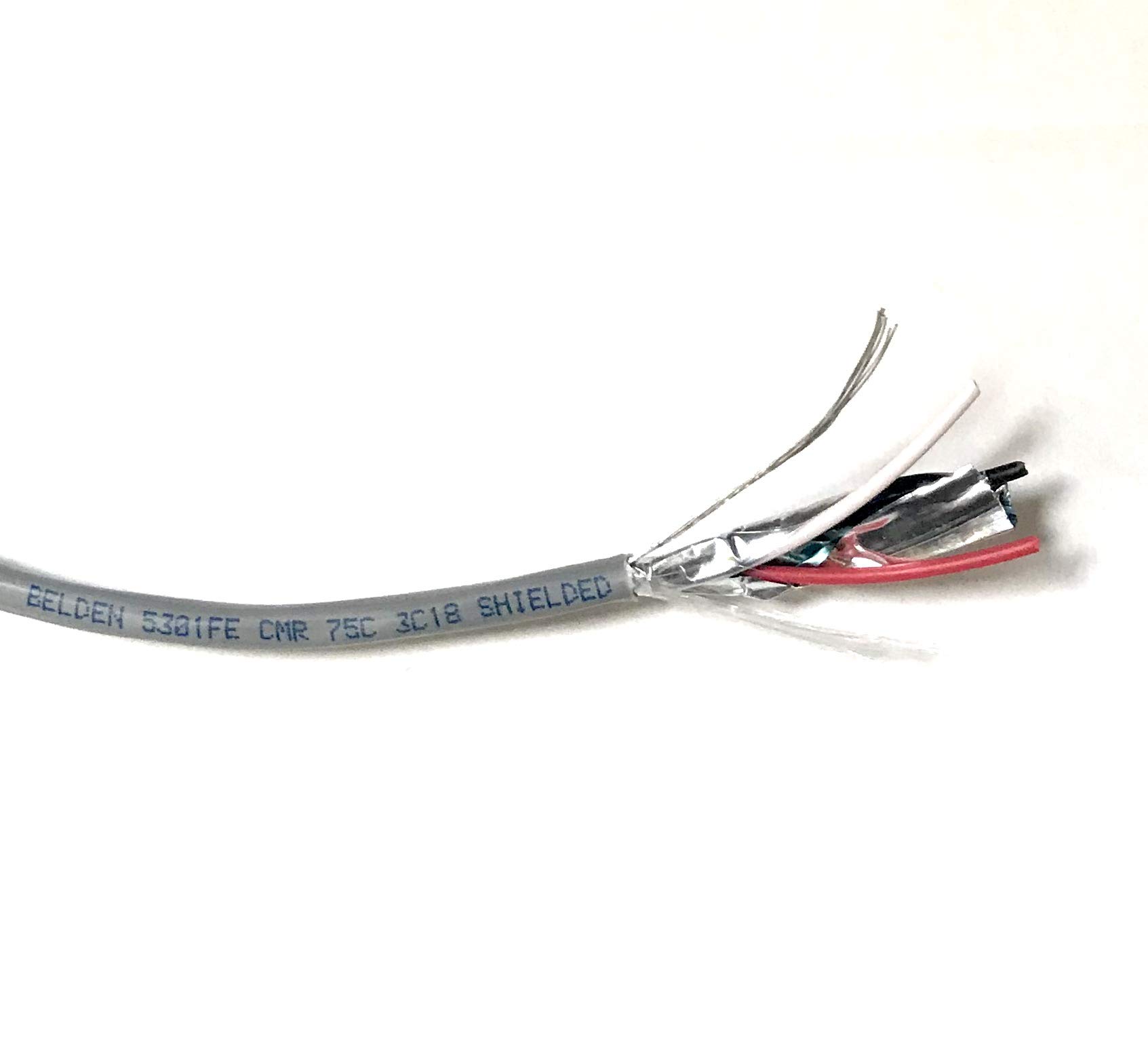 Belden 5301FE 18/3 Shielded Control Cable 1000 Ft - Electrical Cables ...