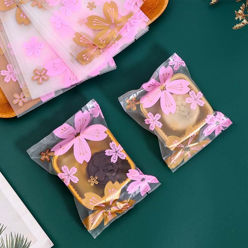 Amazon.com: Moon Cake Bags Egg Yolk Crisp Plastic Packaging Bag Hot ...