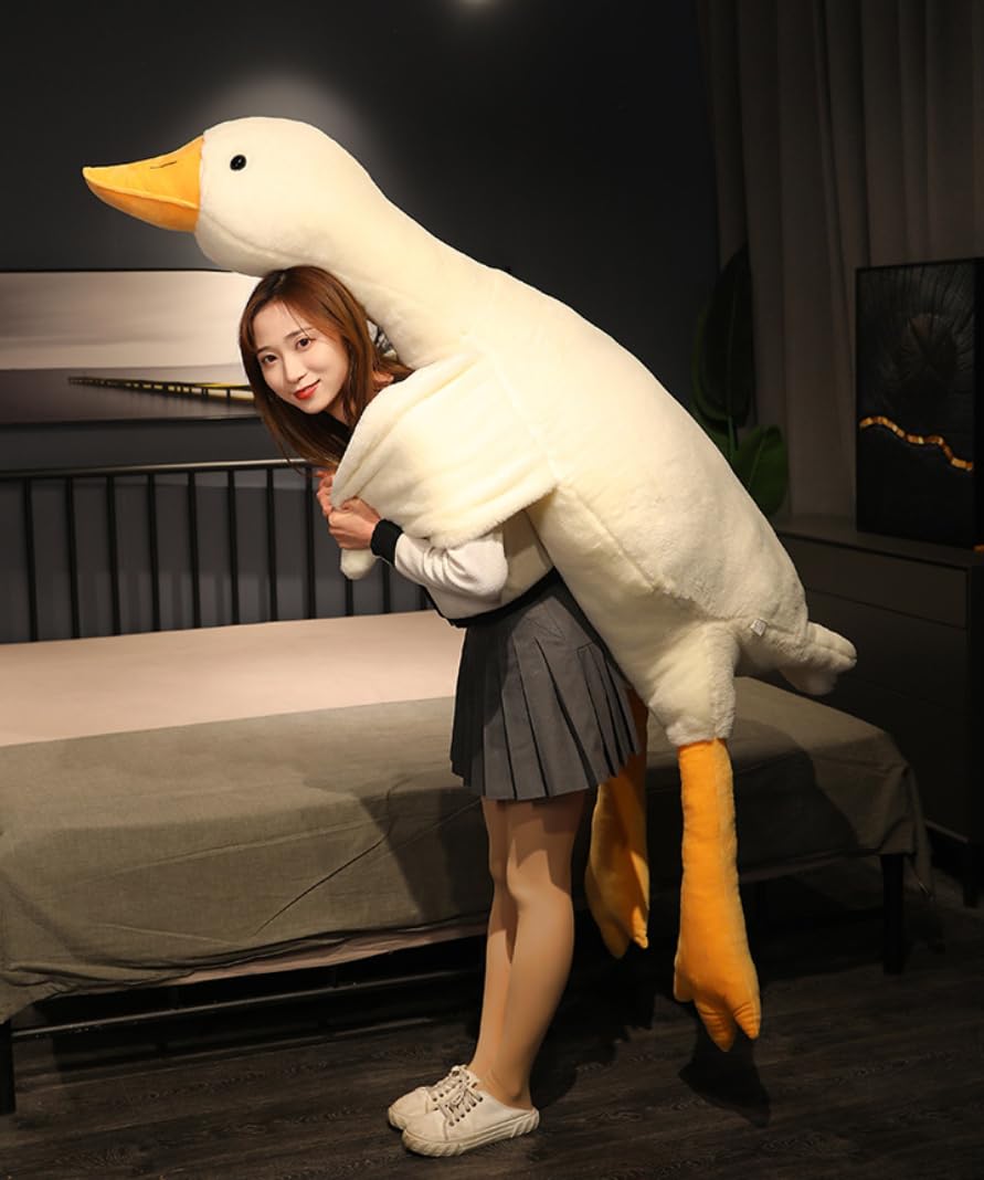 Snapklik.com : Giant Goose Stuffed Animal, 51.1 Inch Soft Goose Plush ...