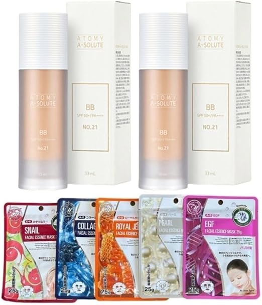 Amazon | 国内発送 2点セット アトミ エイソルート BBクリーム 33ml マスクシートおまけ付き atomy Atom美 アトミ化粧品 韓国コスメ za015-2 ...