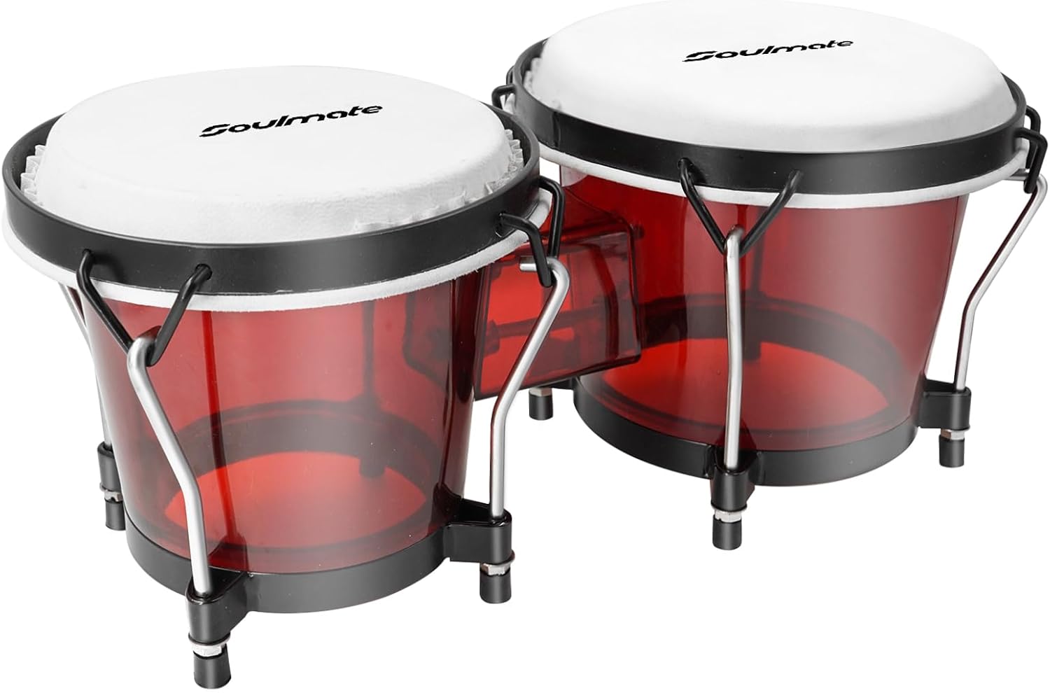 Amazon.com: Soulmate Bongo Drums 6” and 7” Set for Kids Adults ...