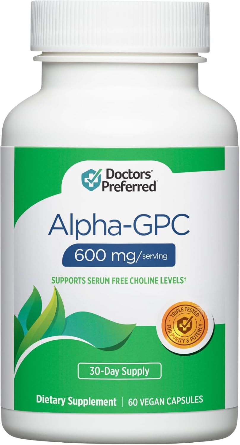 Amazon.com: DOCTORS' PREFERRED Alpha GPC Supplement - Premium Formula ...